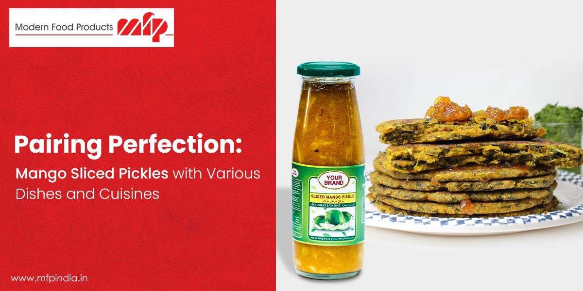 Pairing Perfection: Mango Sliced Pickles with Various Dishes and ...