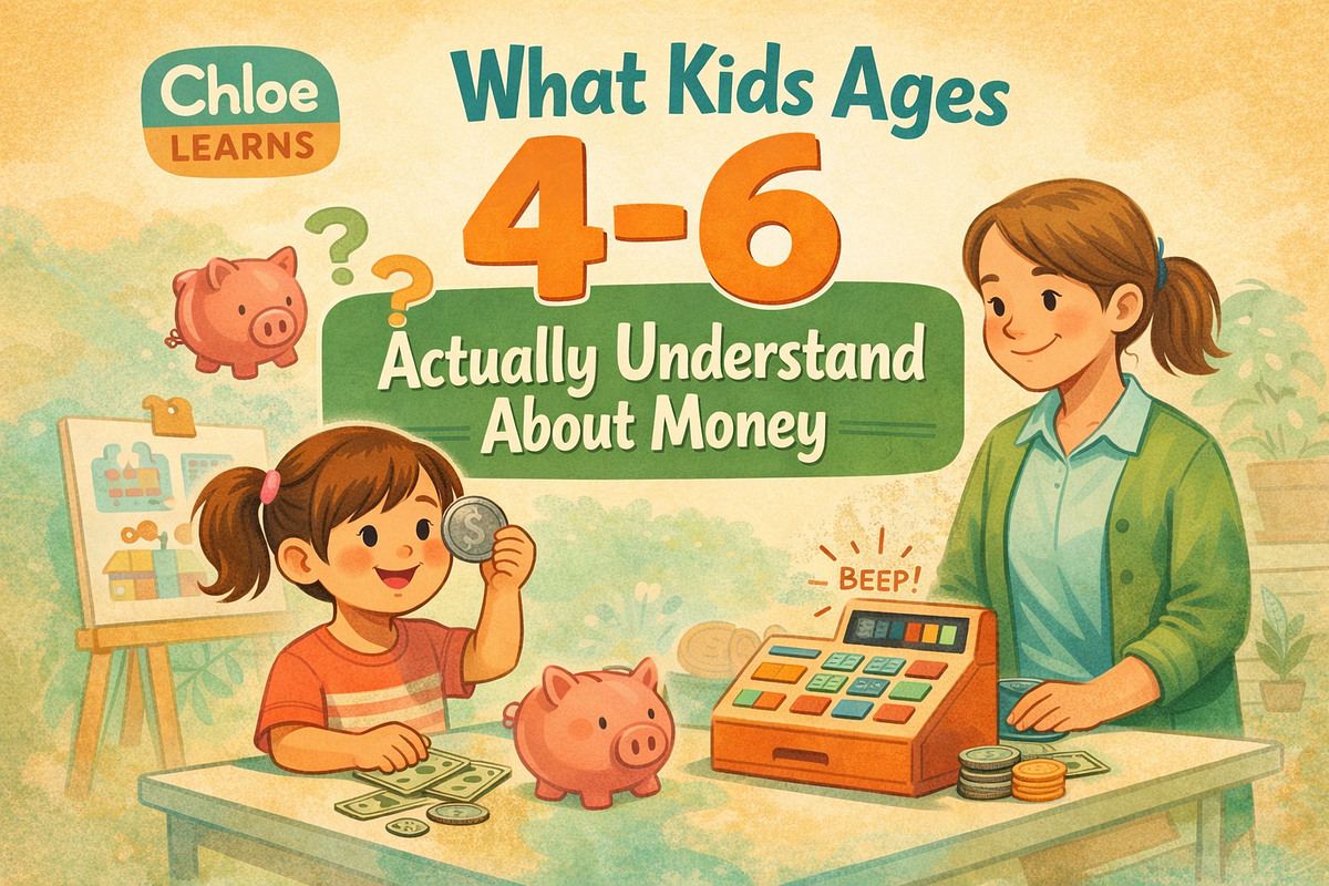 What Kids Ages 4–6 Actually Understand About Money | by Chloe Learns ...