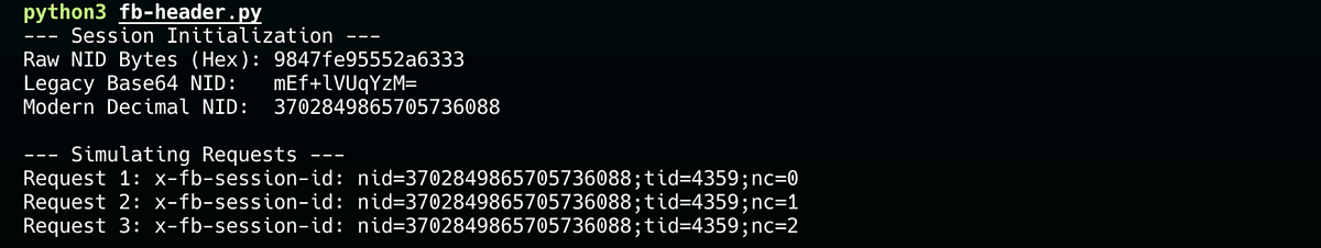 Facebook Reverse Engineering: `x-fb-session-id` header | by Dimitris ...