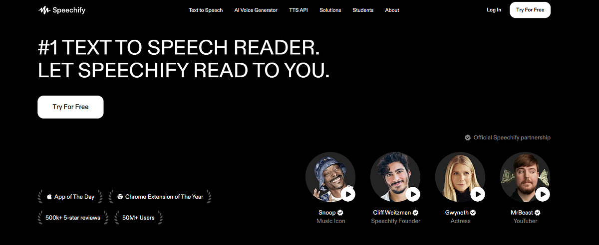 Speechify Reviews 2025: Is This the Best Text-to-Speech App? | by CherryZhou | Let’s Code Future ...