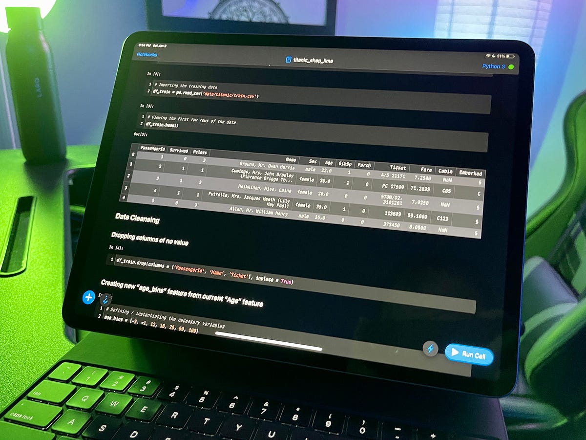 Using an iPad for Data Science in 2021! | by David Hundley | TDS Archive | Medium
