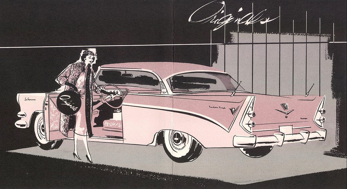 Meet the Dodge La Femme, the bonkers car marketed only to women | by ...