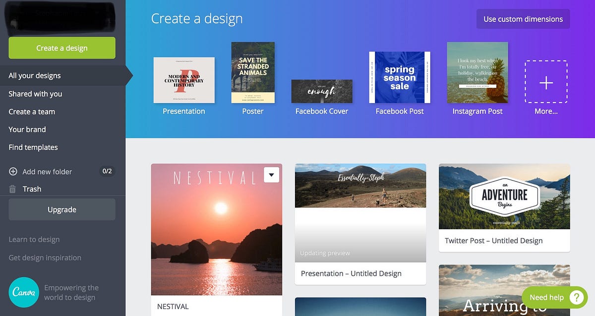 How to create a logo design using Canva | by NAMASTAY | Namastay ...