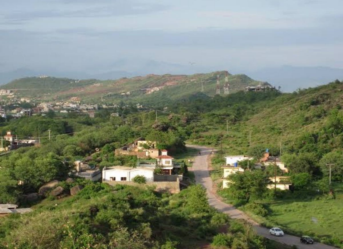 Bani Gala Islamabad Hill top location Plot For Sale 30 feet wide ...