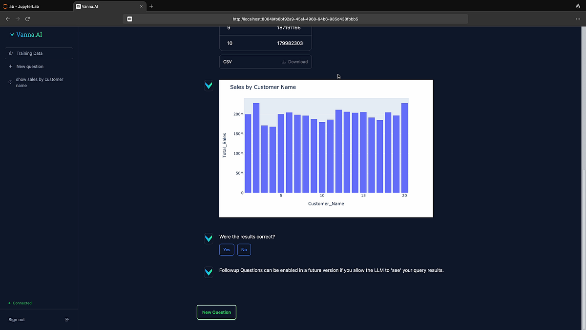 Vanna AI/Ollama/DuckDB: Learn to Connect Database and Query in Natural Language with Vanna AI ...