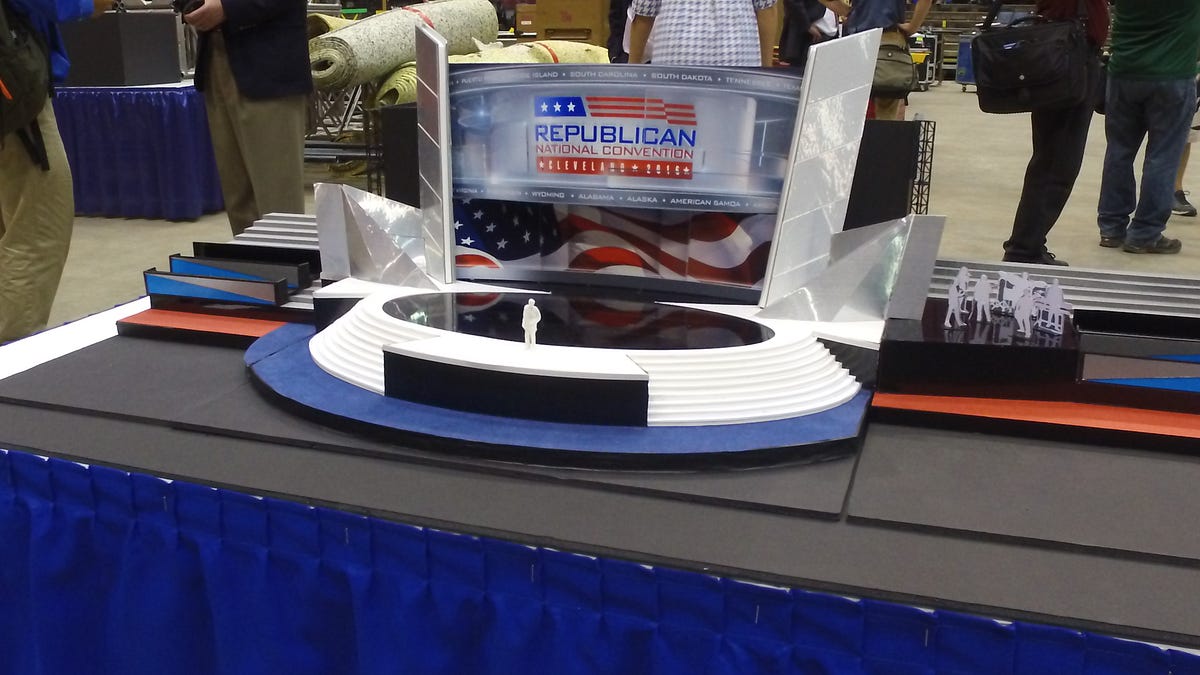 The Stage is [Almost] Set; GOP Convention Set Design Revealed | by GOP ...