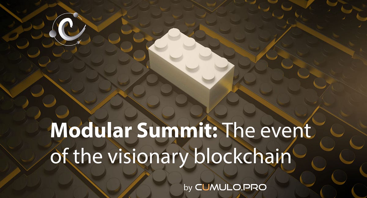 Modular Summit: The Event of the Visionary Blockchain | by Cumulo | Medium