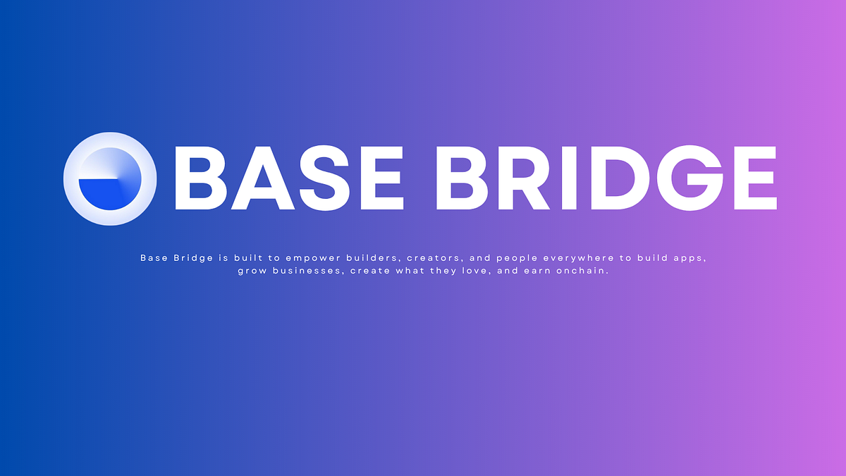 How to Use Base Bridge in 2025: Step-by-Step Beginner’s Guide | by ArbSwap | Jul, 2025 | Medium