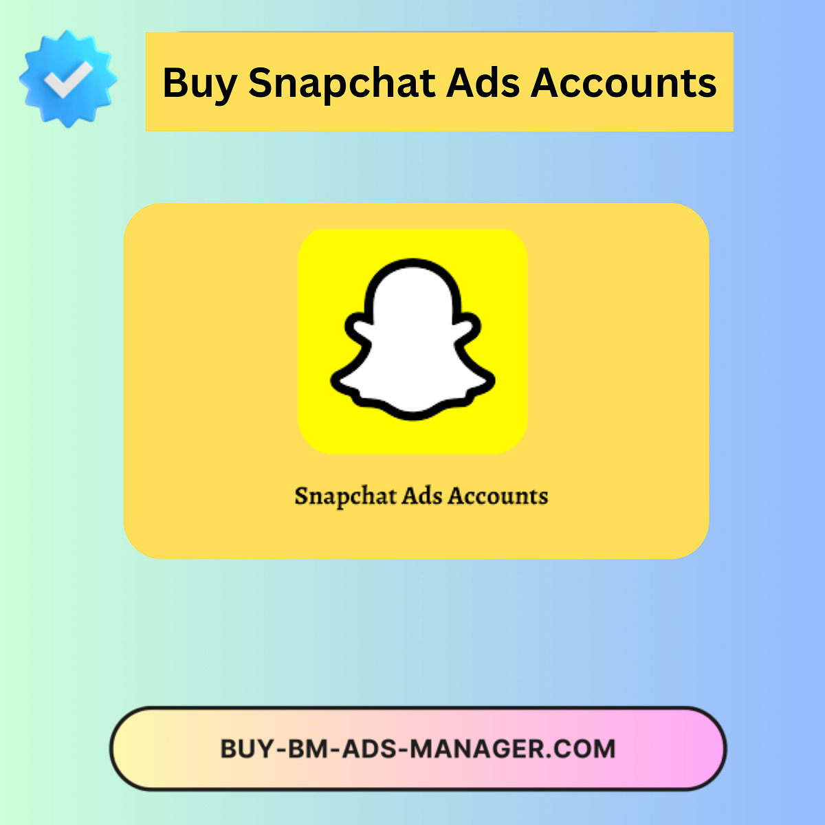 Buy Snapchat Ads Accounts. order now and Buy from this page. If… | by ...