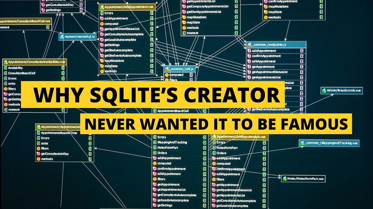 Why SQLite’s Creator Never Wanted It to Be Famous | by Mehdi BAFDIL | Medium