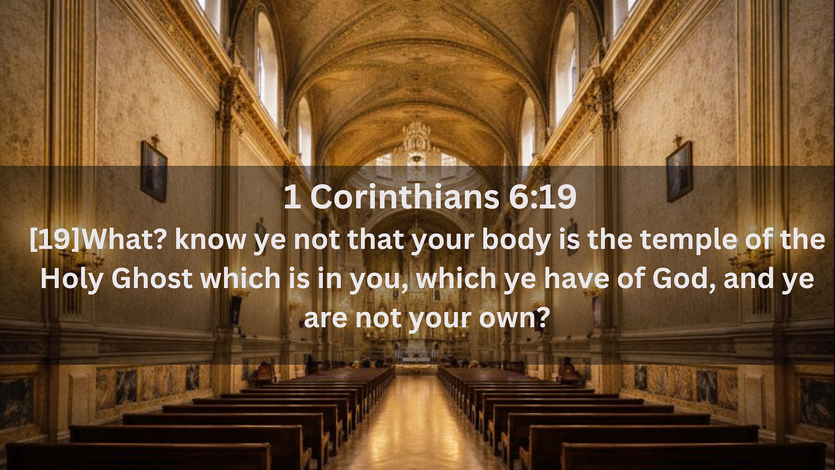 "Your Body, God’s Temple: The Divine Dwelling Place of the Spirit" | by ...