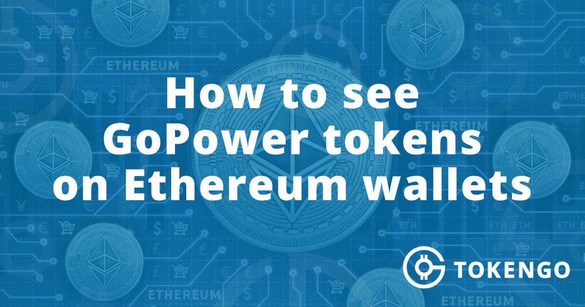 Bagaimana melihat token GoPower di dompet Ethereal | by Lukas Partono | Medium