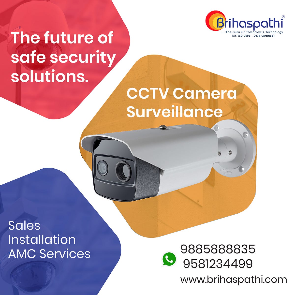 Best CCTV Camera Dealer in Hyderabad - Brihaspathi Technologies - Medium