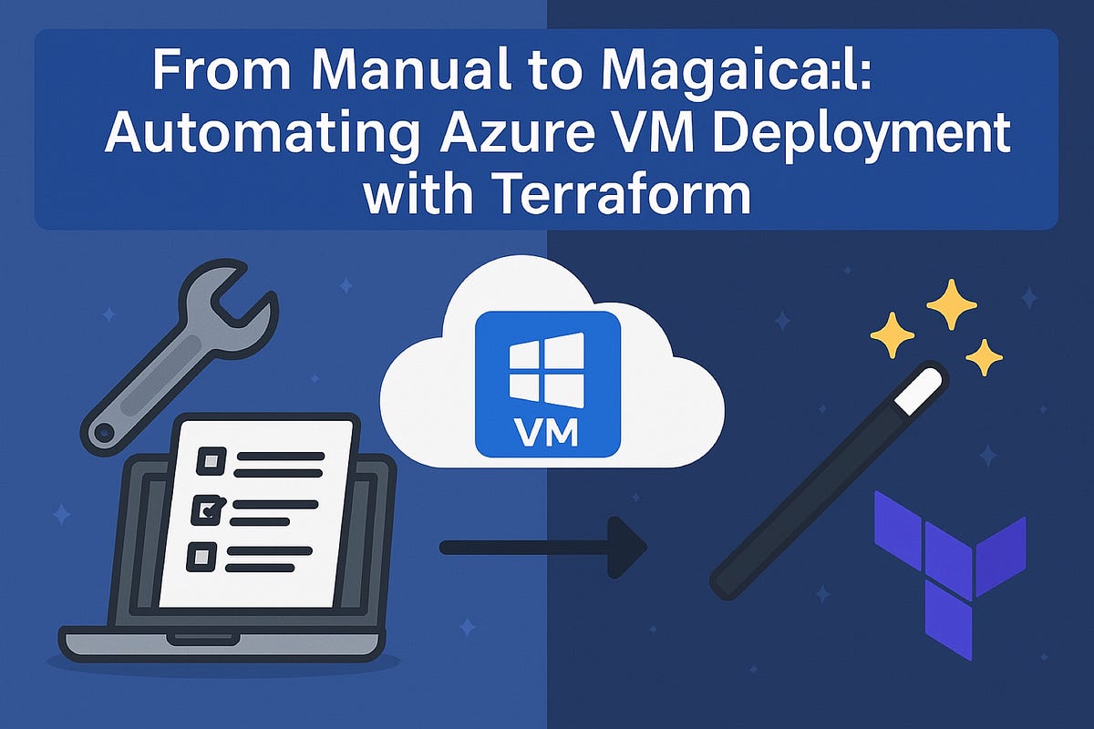 From Manual to Magical: Automating Azure VM Deployment with Terraform | by xker8 | Jul, 2025 ...