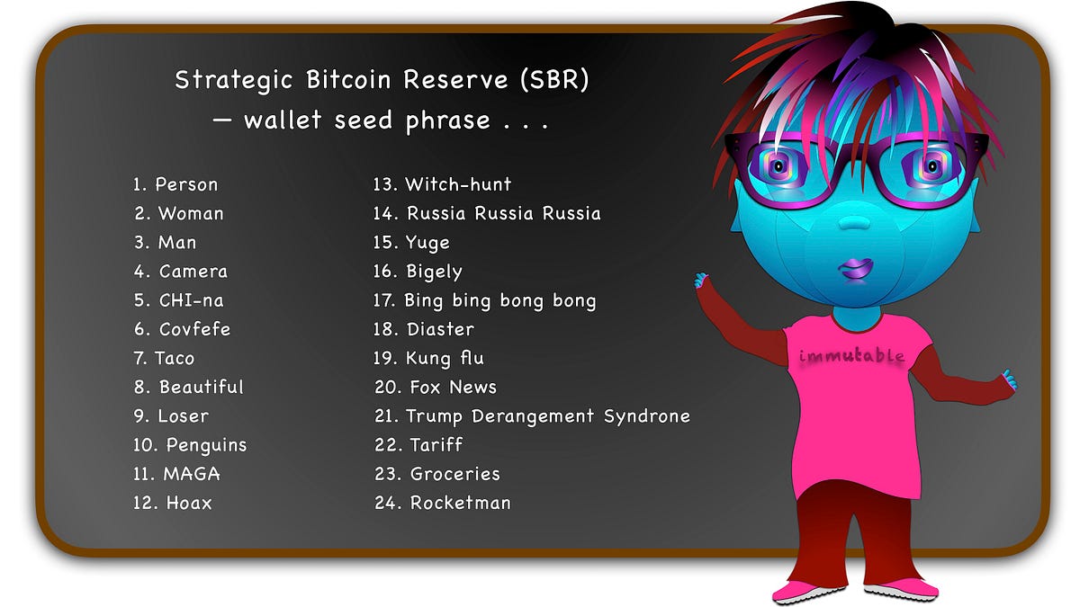 Strategic Bitcoin Reserve (SBR). — wallet seed phrase . . . | by vicki ...