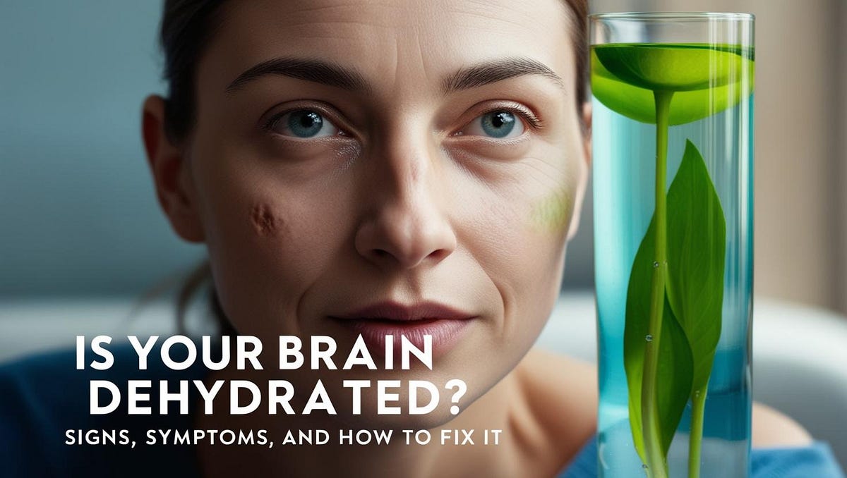 Is Your Brain Dehydrated? Here’s How to Tell - Hkoneru - Medium