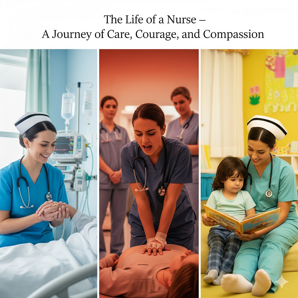 The Life of a Nurse – A Journey of Care, Courage, and Compassion | by ...