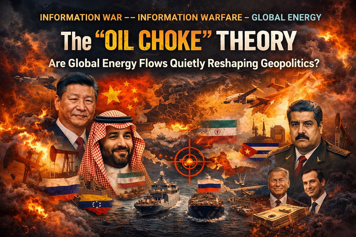 The “Oil Choke” Theory. Are Global Energy Flows Quietly… | by HASE ...