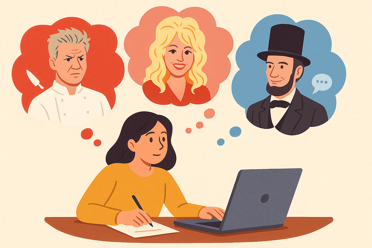 Learning from AI Feedback: Insights from Gordon Ramsay, Dolly Parton, and Abraham Lincoln | by ...