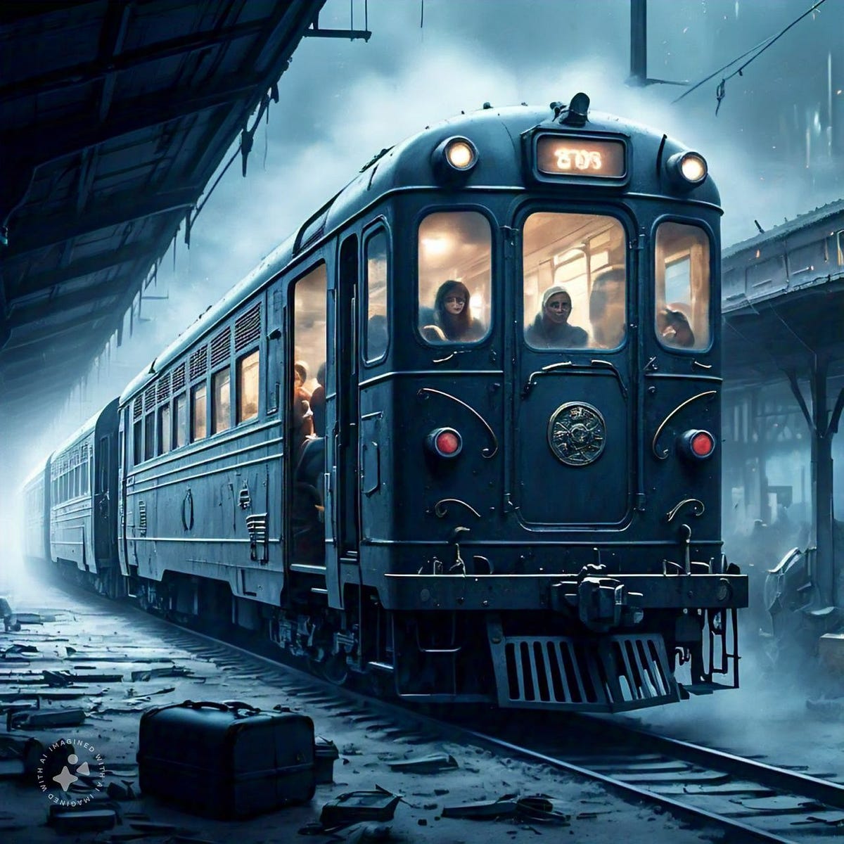 The Midnight Train. One cold winter night, I overheard… | by Zargul ...