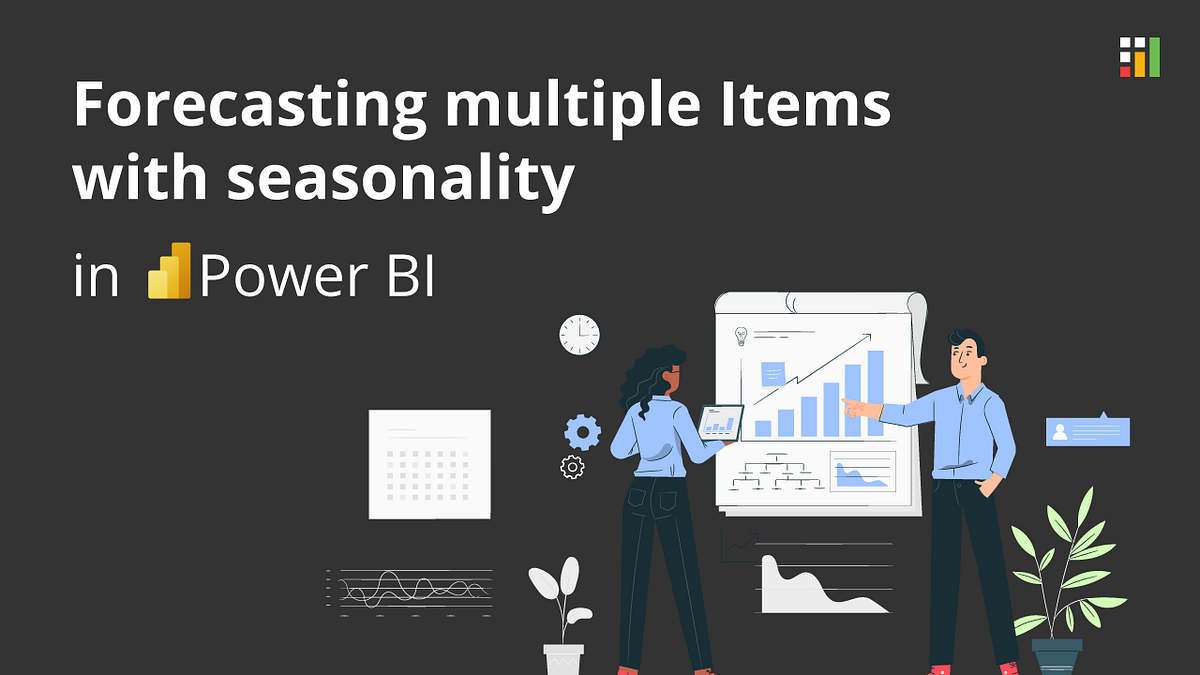 Forecasting multiple items with seasonality in Power BI — Inforiver | by Inforiver | Medium