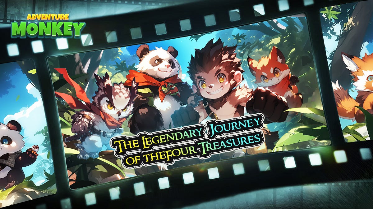 Adventure Monkey: The Legendary Journey of the Four Treasures | by ...