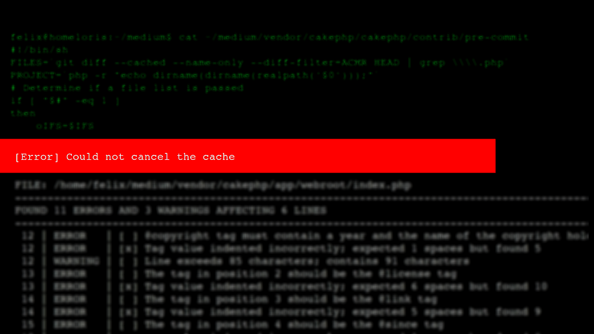 PHP Code Quality right from the start | by Felix Lehmann | Medium