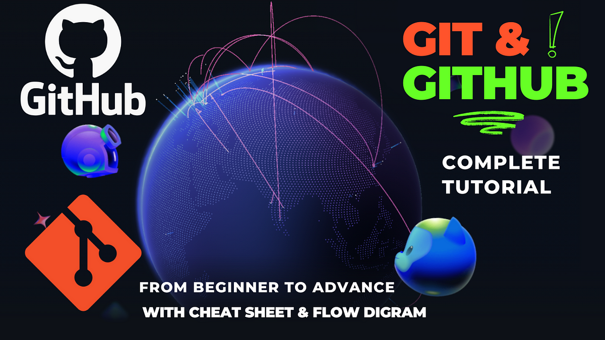Conquer Version Control With This Git And Github Crash Course Free Cheat Sheet And Flow Diagram