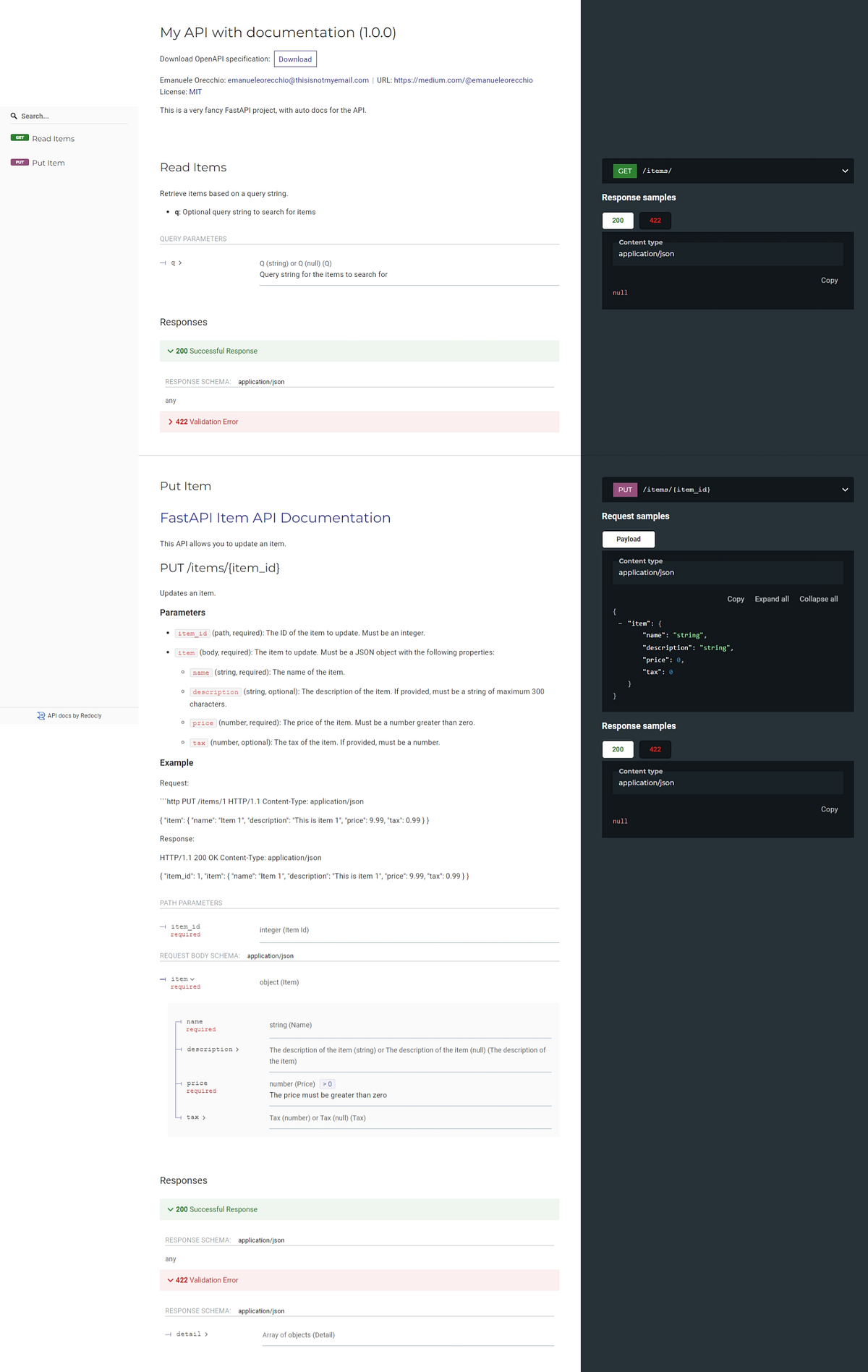 How To Document An Api For Python Fastapi Best Practices For Maintainable And Readable Code 5913