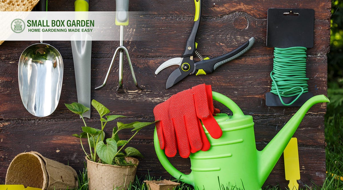 5 Most Helpful Gardening Tools for Every Home | by Smallboxgarden | Medium