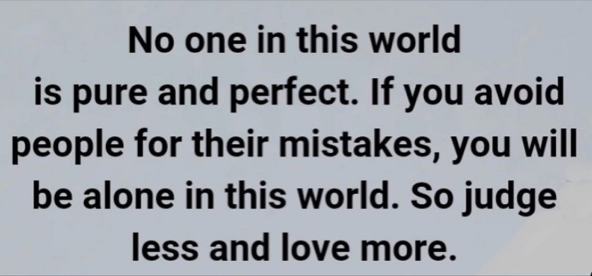 No one in this world is pure and perfect | by Mohammad Yousaf Sakhi ...