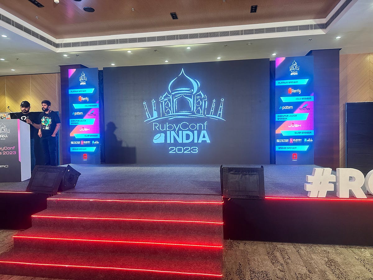RailsFactory at RubyConf India 2023 | by Magesh | Railsfactory | Medium