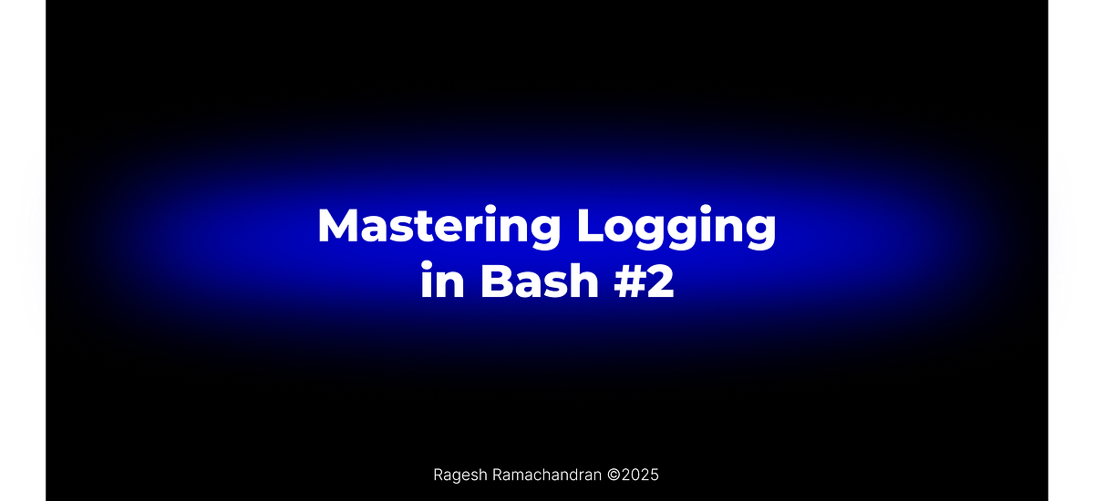 Mastering logging in Bash | Medium