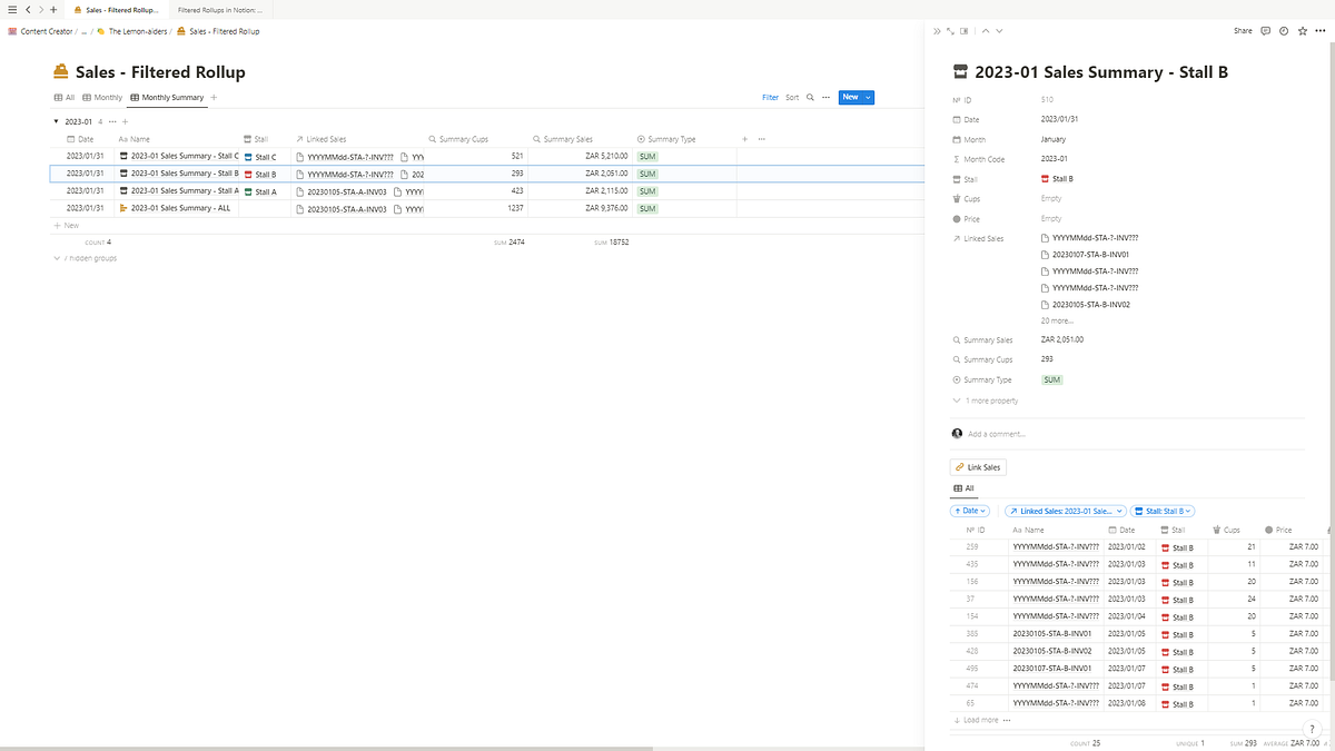 Filtered Rollups in Notion: This is as close as we get. | by David Ntumba | Medium