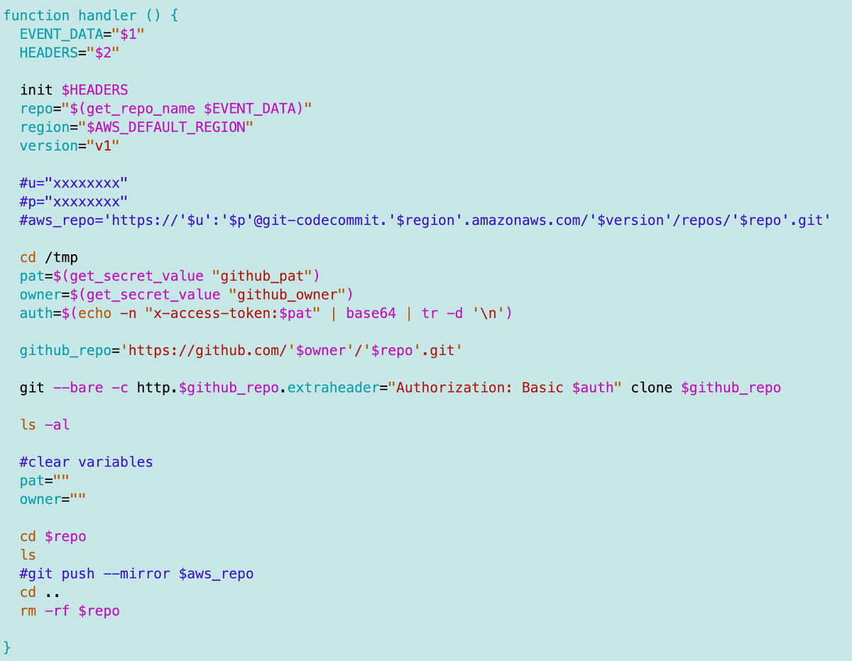 Getting Git Credentials Out of the URL | by Teri Radichel | Cloud Security | Medium