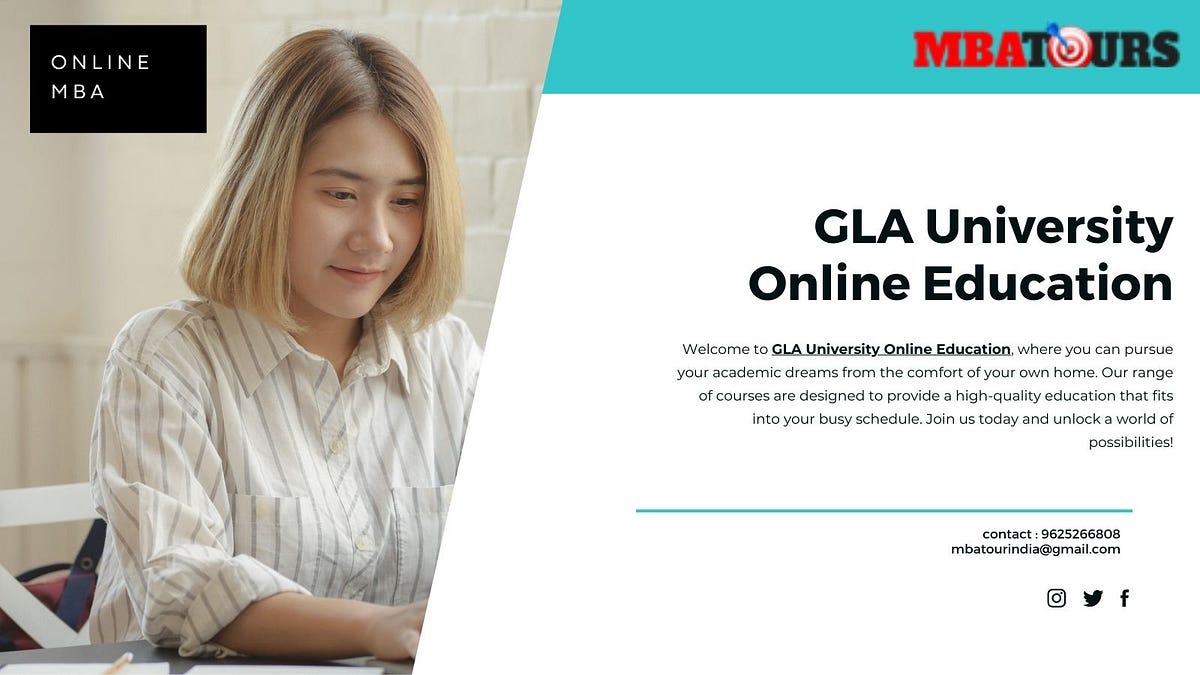 GLA University Online Education - Harshitseo - Medium