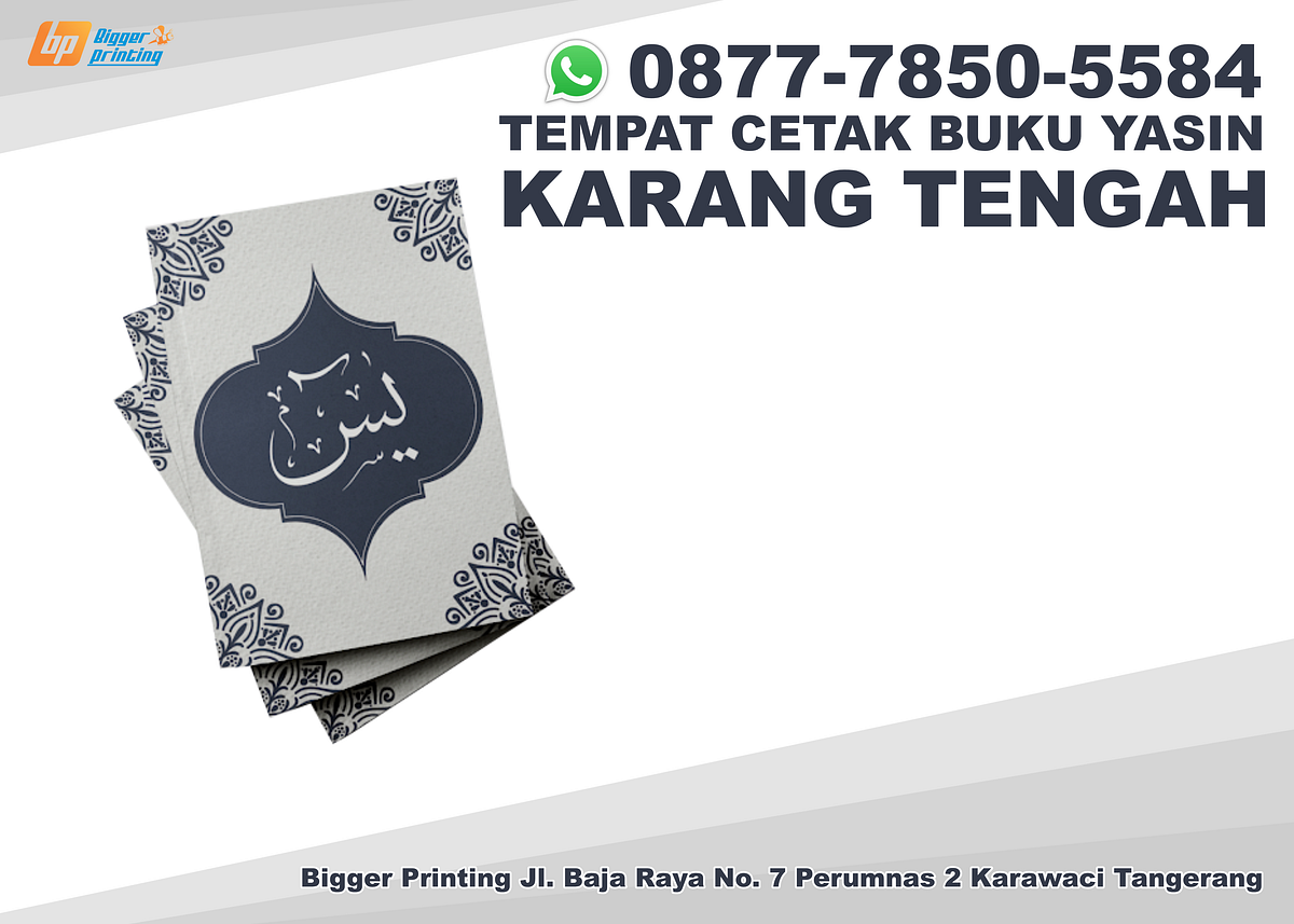BEST SELLER, Wa./Call. 0877–7850–5584, Tempat Cetak Buku Yasin KARANG TENGAH ...