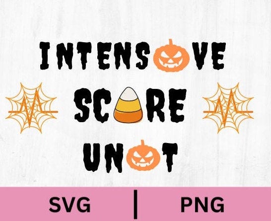 Halloween ICU Svg Png, Intensive care unit, Funny Halloween nurse, gift ...