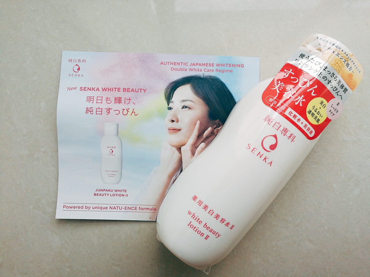 Review: Senka White Beauty Lotion II | by M | Medium