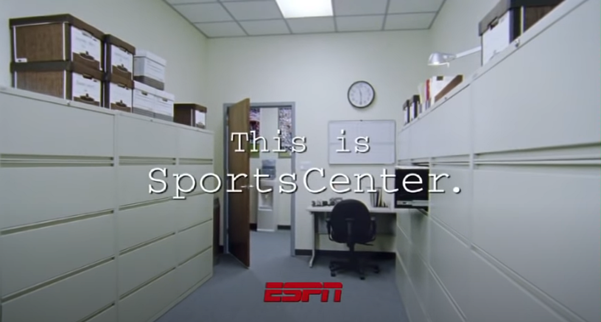 ICONIC ADS: ESPN — This is Sportcenter | by Vejay Anand | Medium