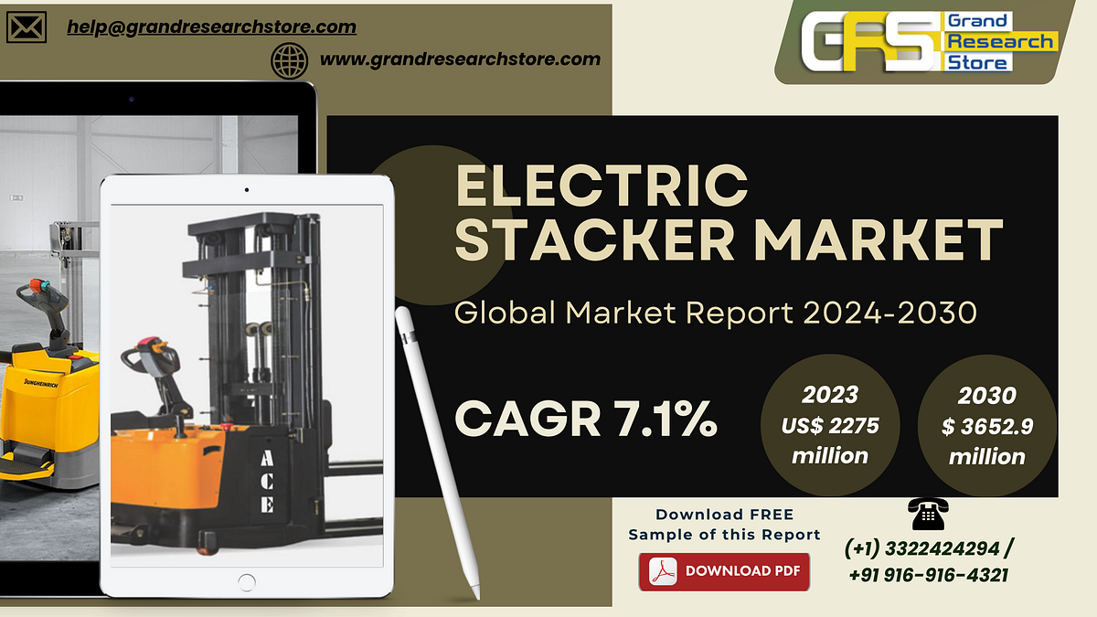 Electric Stacker Market Global Outlook And Forecast 2024 2030 By Naikdipti Mar 2024 Medium