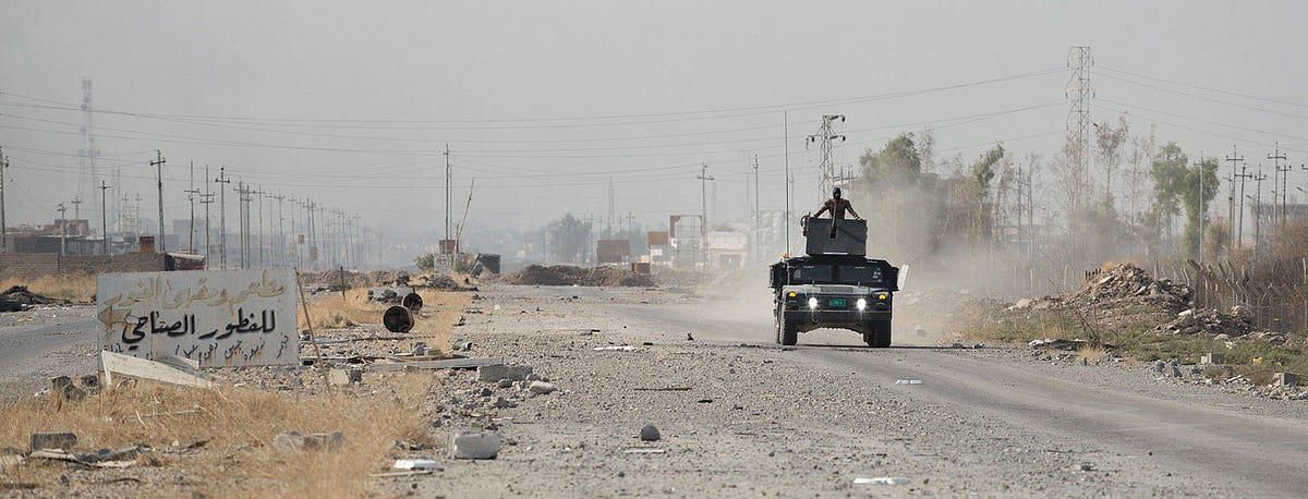 On the Road to Mosul With Iraq’s Golden Brigade | by Trench Art ...