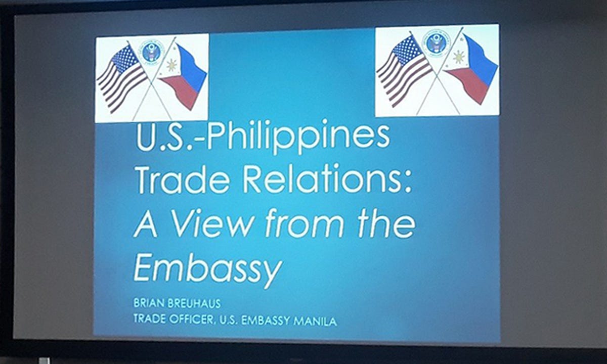 Updates on U.S.-Philippines Trade Relations | by Shiela Manalo | John ...