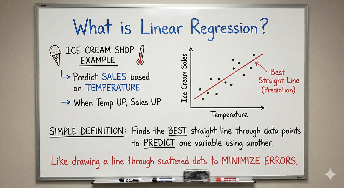 Simple Linear Regression The Complete Guide with Theory, Formulas, and RealWorld Examples | by ...