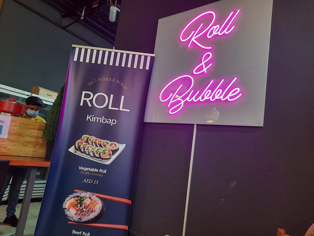 Roll And Bubble Korean Cuisine UAE Dubai | by Sandralgreenwood | Medium