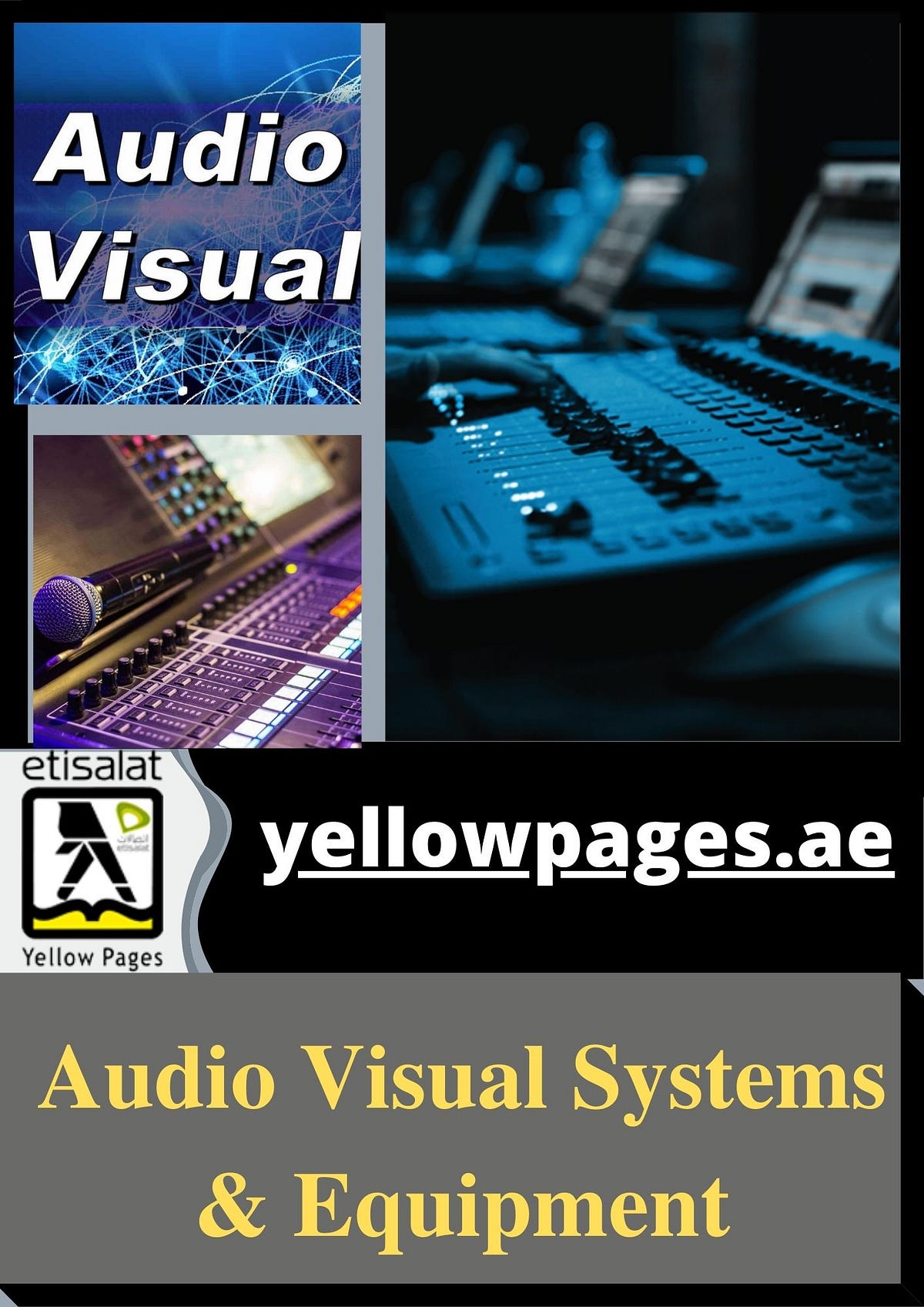 List of Audio Visual Systems & Equipment in UAE - Chrisley martin - Medium