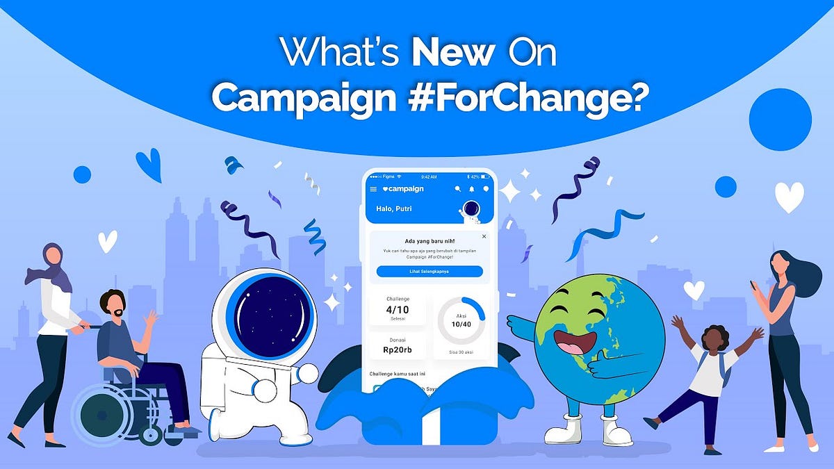 UI/UX Case Study Redesign Gamification Aplikasi Campaign#ForChange ...