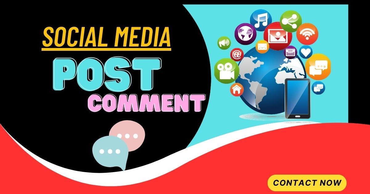 Post comments is primarily text-based form of engagement on a social ...