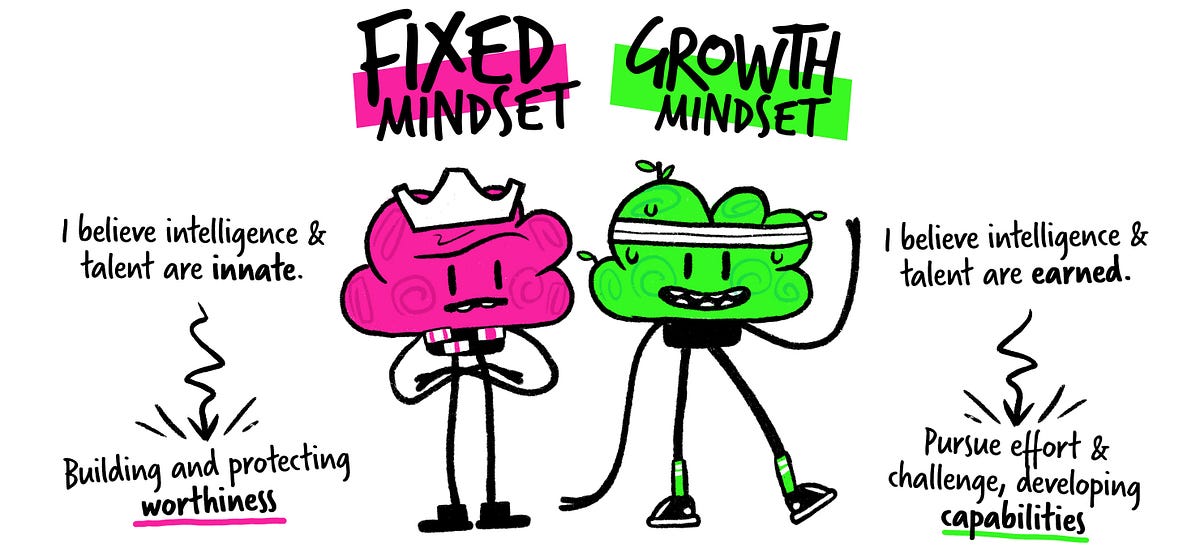 Fixed vs. Growth Mindset — beliefs that shape your life | by Aviran ...