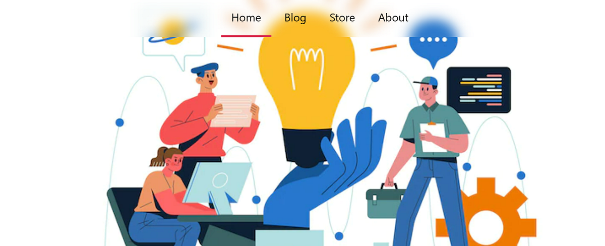 Make a Navbar’s Background Blur - coding_dev_ - Medium